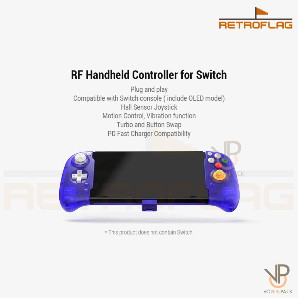 RETROFLAG JOY Handheld Controller สำหรับ Nintendo Switch Oled Hall ...