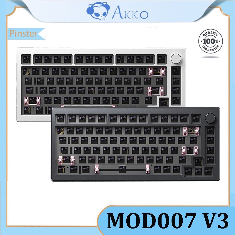 Akko MOD007 V3 ชุดปะเก็นคีย์บอร์ด PCBA อะลูมิเนียมอัลลอย | Shopee Thailand