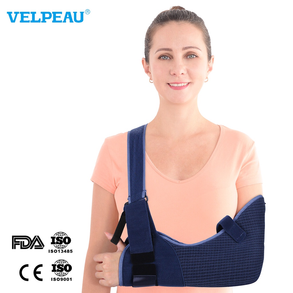 VELPEAU (VP0306B) เฝือกอ่อนพยุงแขน เฝือกอ่อน เฝือกพยุงไหล่ สายสะพายพยุง ...