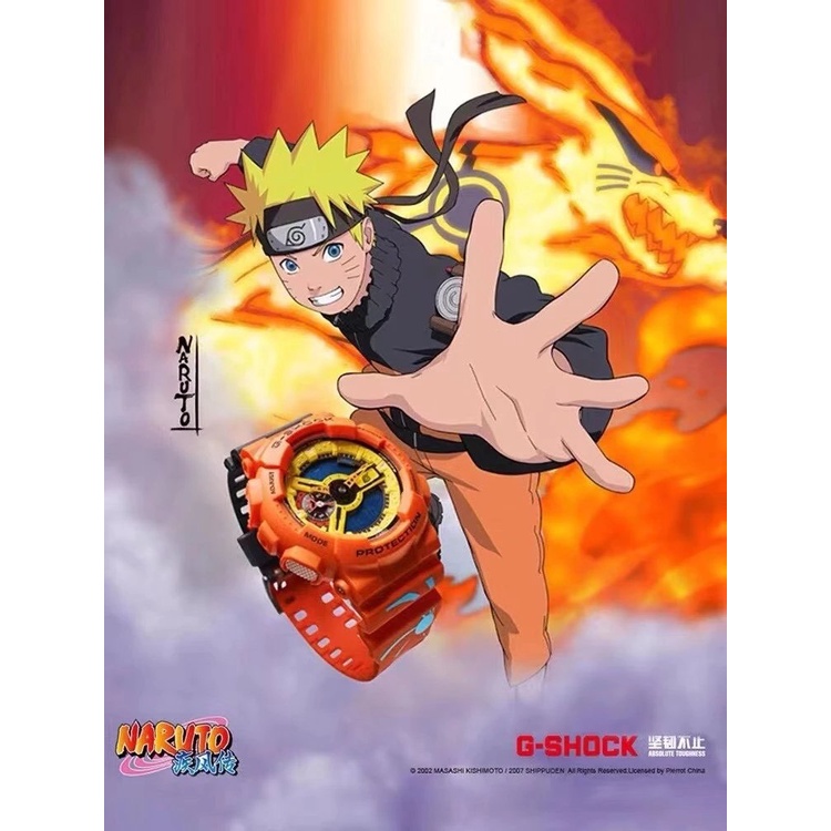 นาฬิกาข้อมือ CASIO CASIO Naruto G-SHOCK Naruto Shippuden Co-Branded ...