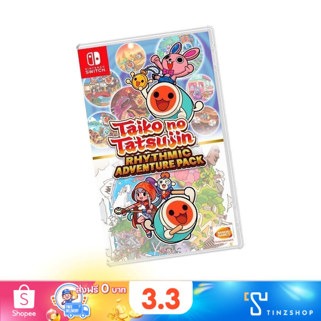 Nintendo Switch Taiko no Tatsujin Rhythmic Adventure Pack Zone Asia JapaneseEnglish - tinzshop ...