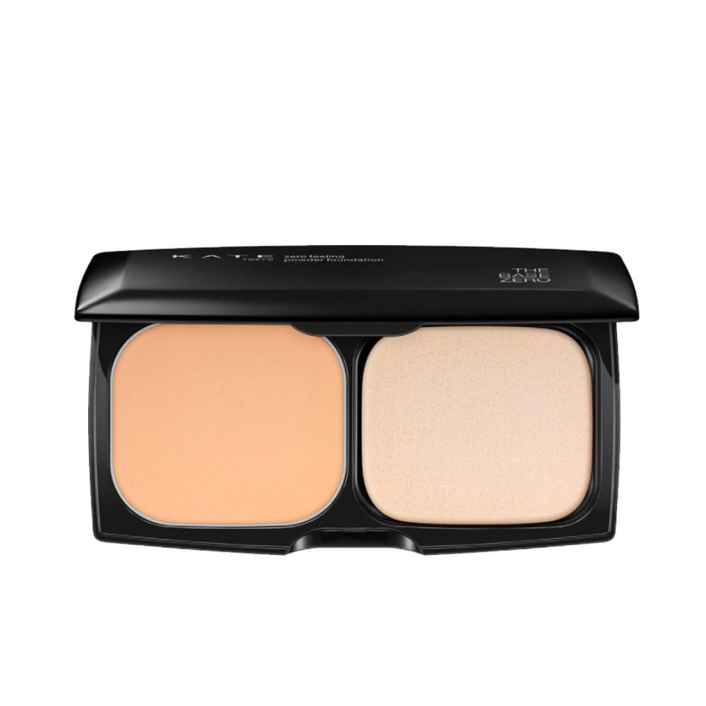 KATE แป้งผสมรองพื้น ZERO FEELING POWDER FOUNDATION ควบคุมความมัน มี ...