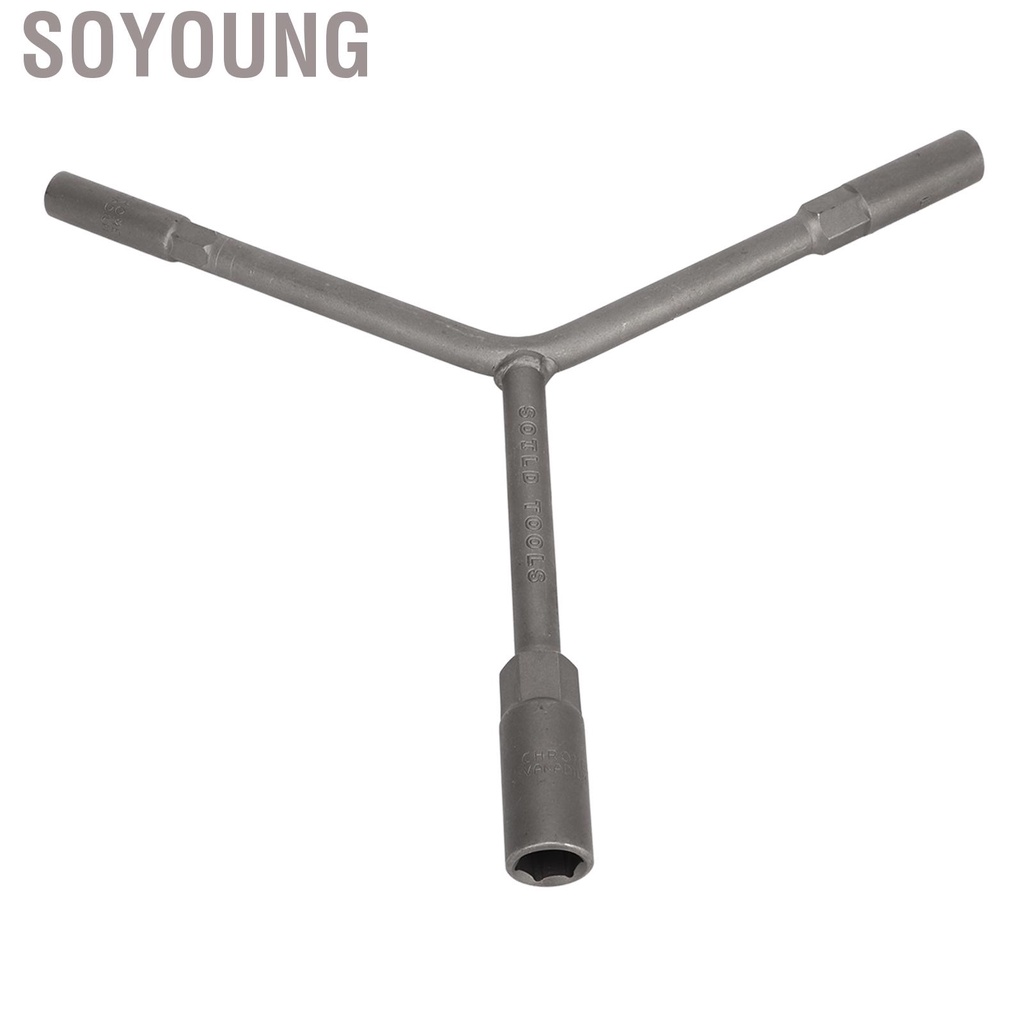 Soyoung Y Type 3 Way Socket Hex Wrench 8mm 10mm 12mm Heavy Duty Metal ...