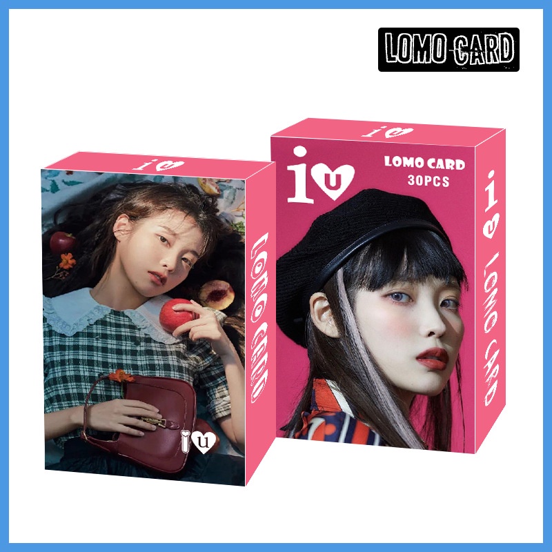 30 ชิ้น / กล่อง IU ITZY อัลบั้มรูป โฟโต้การ์ด คนดัง Blueming Lomo การ์ด ...