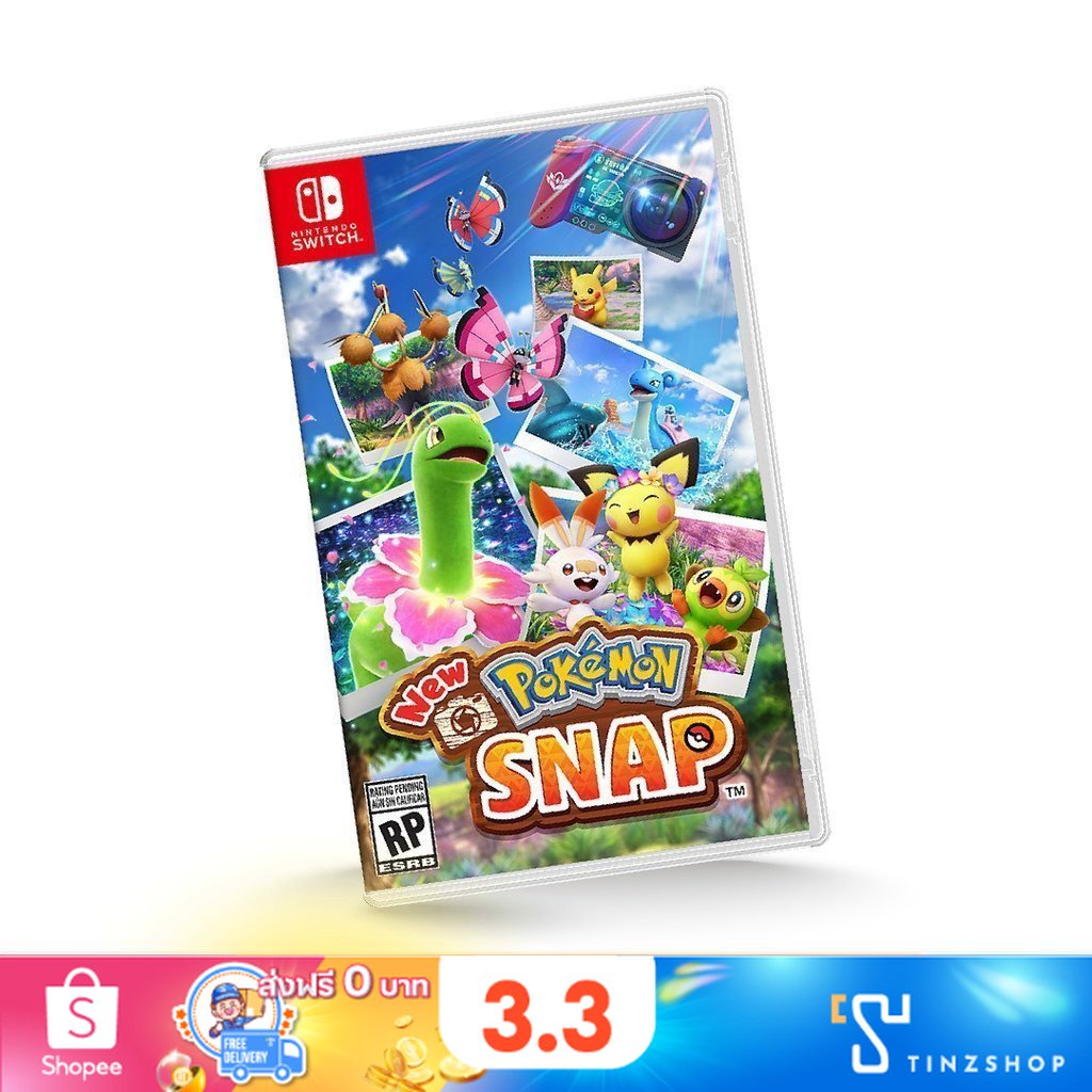 Nintendoswitch New Pokemon Snap Zone US English เกมโปเกมอนสแนป ถ่ายรูป ...