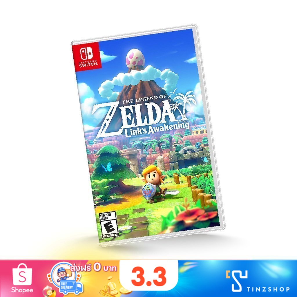Nintendo Switch The Legend of Zelda Links Awakening English Version ...