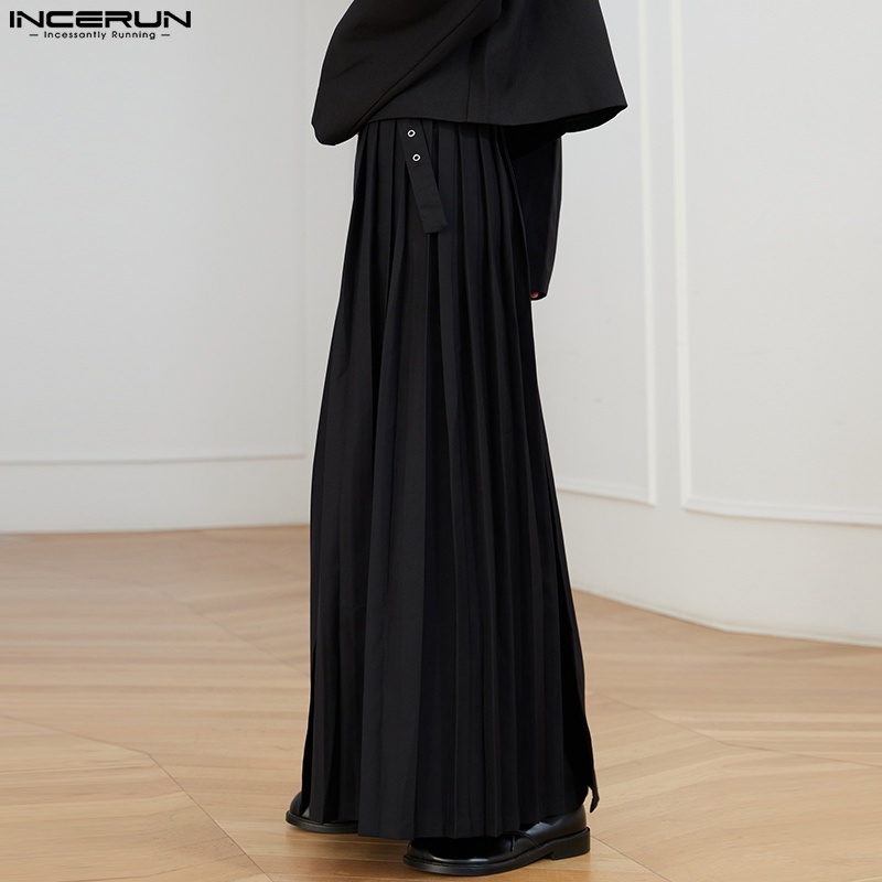 INCERUN super long one-piece half-length pony skirt - INCERUN Official ...