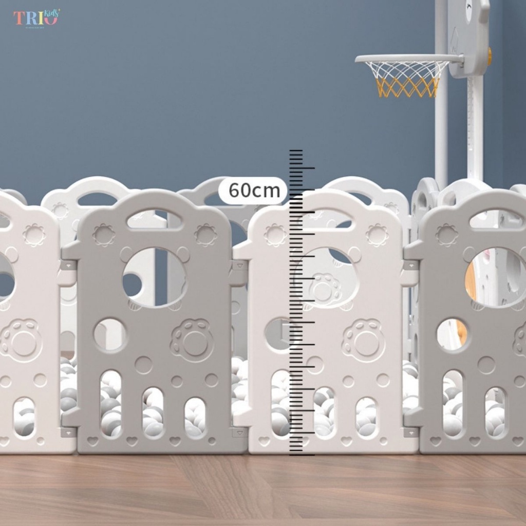 Savezone คอก PBEAR BAS คอกกั้นพร้อมแป้นบาส คอกกั้นเด็ก คอกเด็ก คอกกัน ...