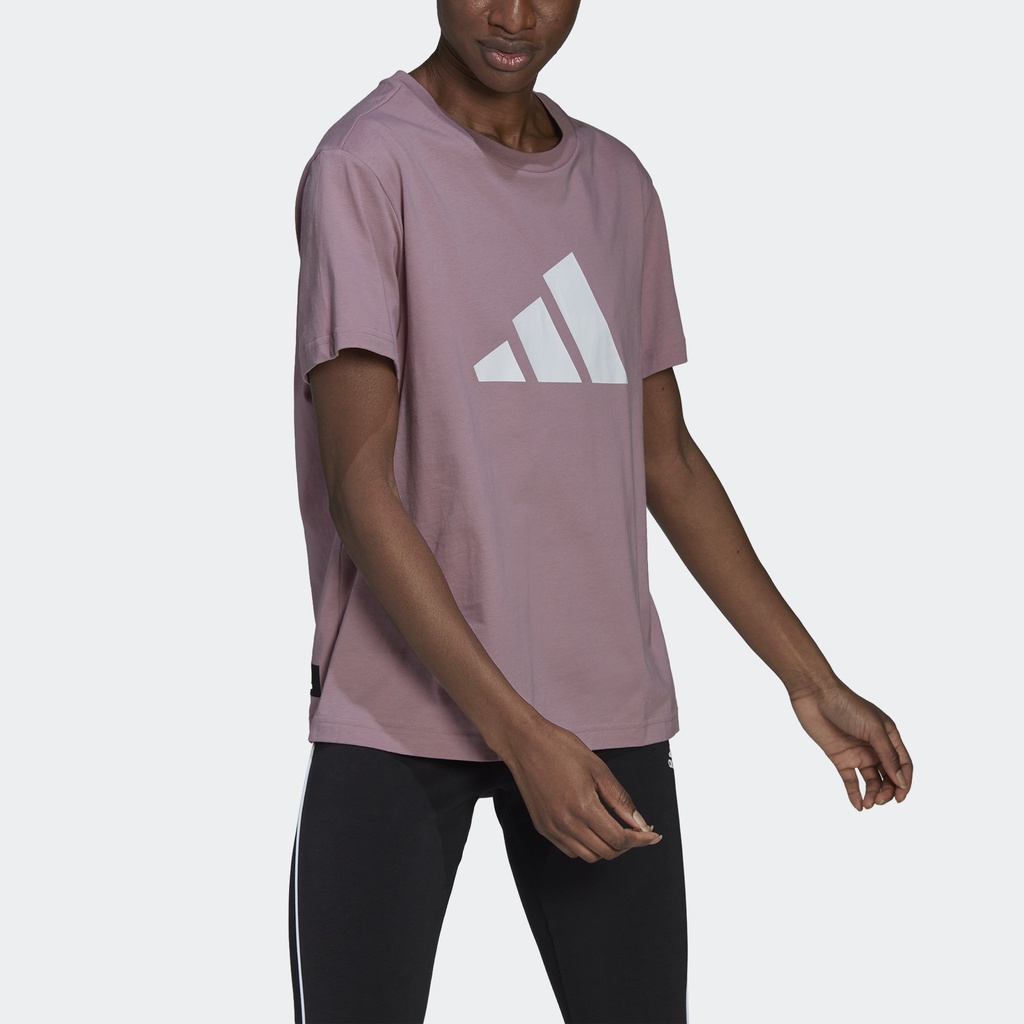 adidas ไลฟ์สไตล์ เสื้อยืด adidas Sportswear Future Icons ผู้หญิง สีม่วง ...