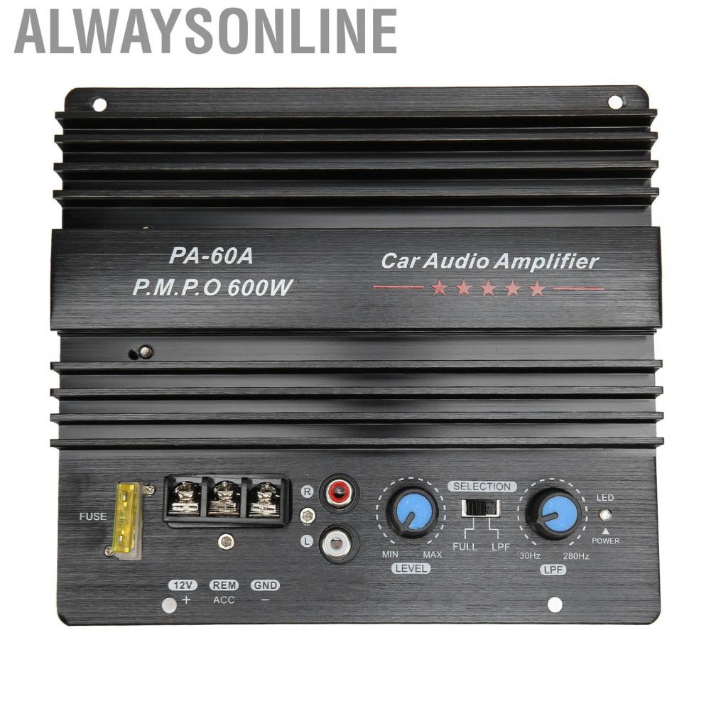 Alwaysonline Mini Power Amplifier 12V 600W High Power Receiver GOB ...