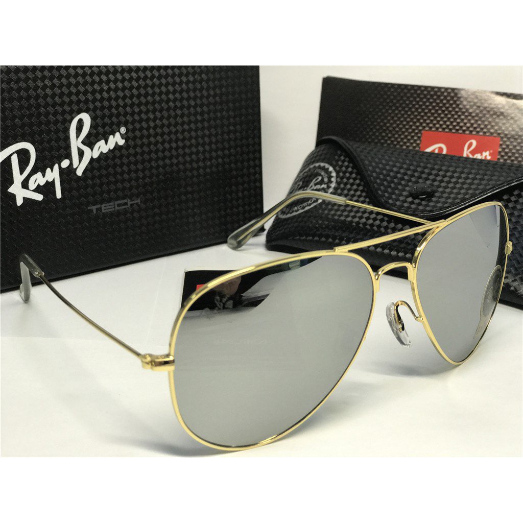 Dm27 แว่นตากันแดด Ray-Ban RB3026 สีขาว สําหรับผู้ชาย ผู้หญิง Mercury BN ...