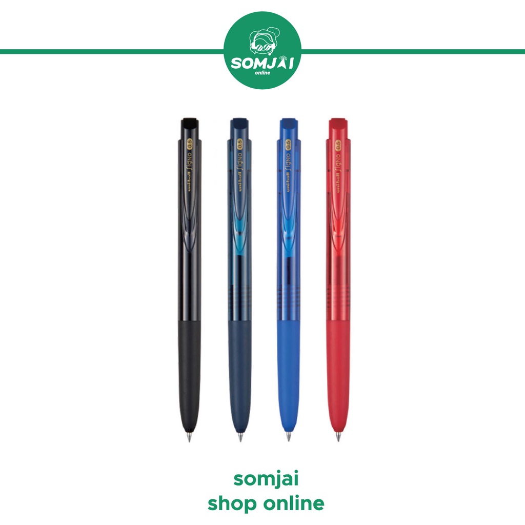 ปากกา Uni-ball Signo UM-151 0.38 0.5 0.7 มม. สีน้ำเงิน ดำ แดง ส้ม เขียว ...