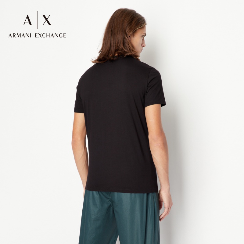 Ax (label) เสื้อยืดคอกลม ผ้าฝ้าย ทรงหลวม สําหรับผู้ชาย - b8888.th ...