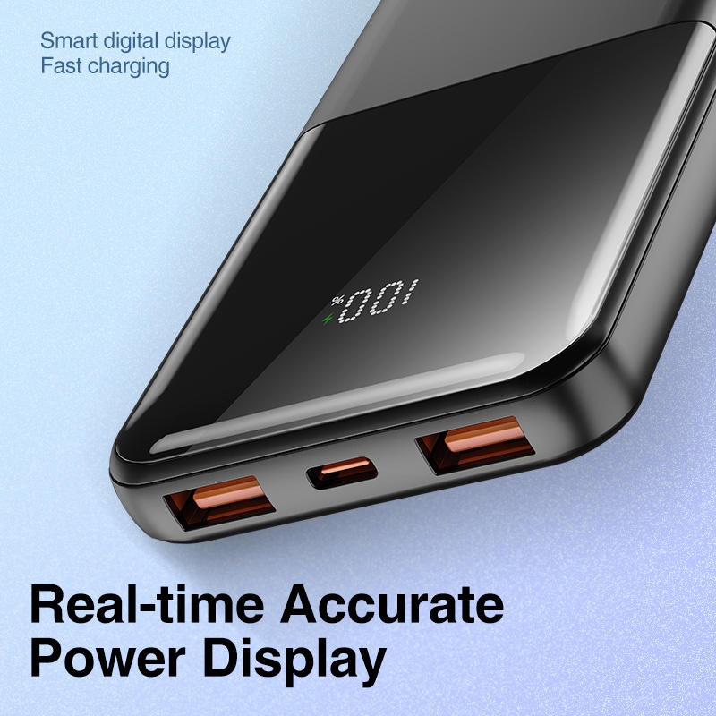 EYD JS31 Power Bank 10000mAh แบตเตอรี่สำรองความจุขนาดใหญ่ PD22.5W Super ...