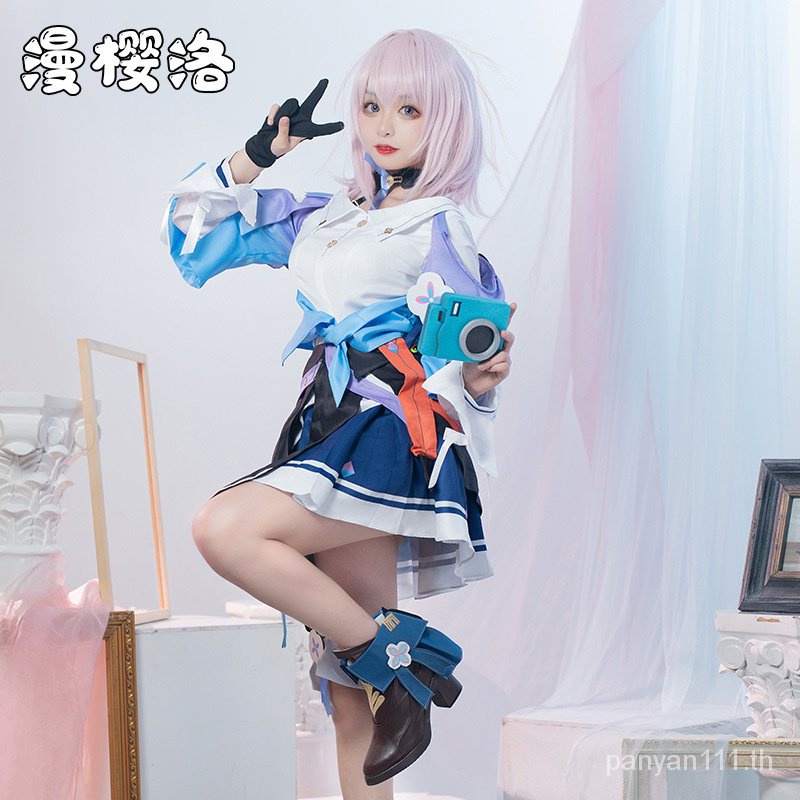 New product Manying Luo collapses Star Sky railway cos March 7th womens clothing cosplay ...