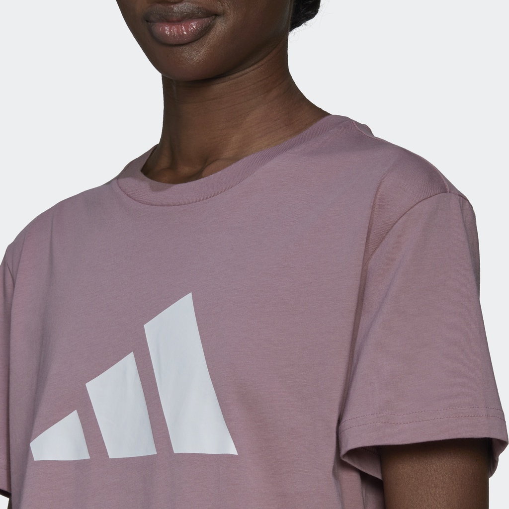 adidas ไลฟ์สไตล์ เสื้อยืด adidas Sportswear Future Icons ผู้หญิง สีม่วง ...