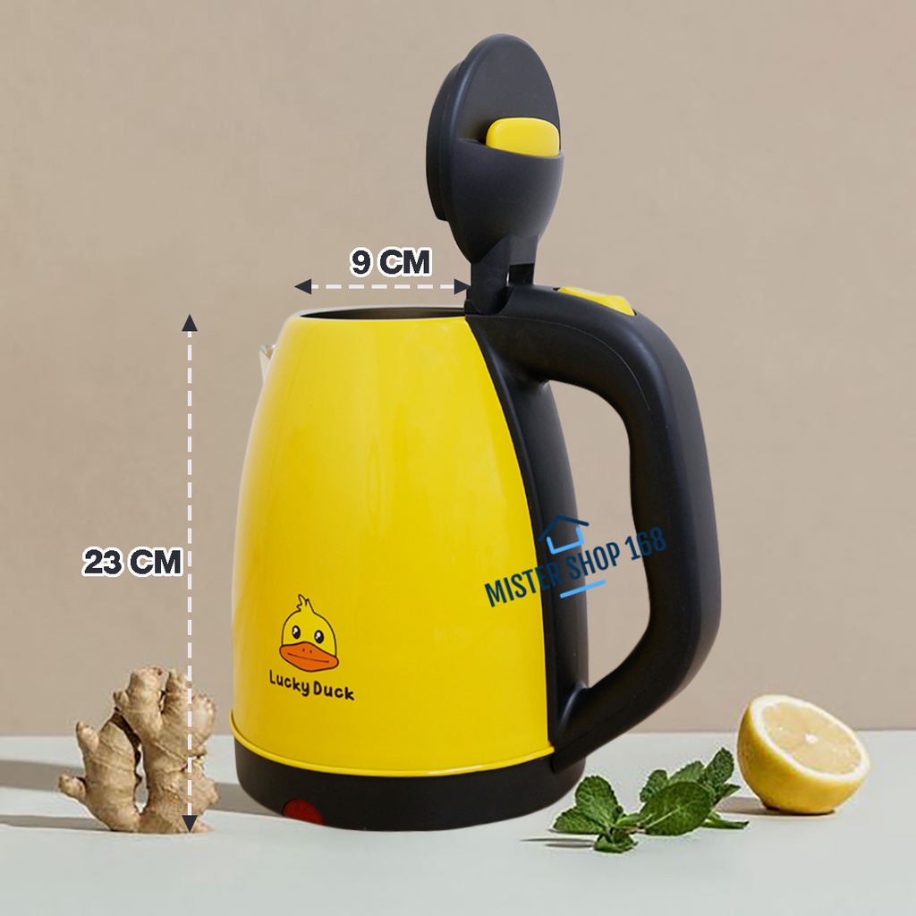 เครื่องใช้ในบ้าน (ลูกค้าใหม่ 1 ) กาน้ำร้อนไฟฟ้าความจุ 2 ลิตร สีเหลือง ...