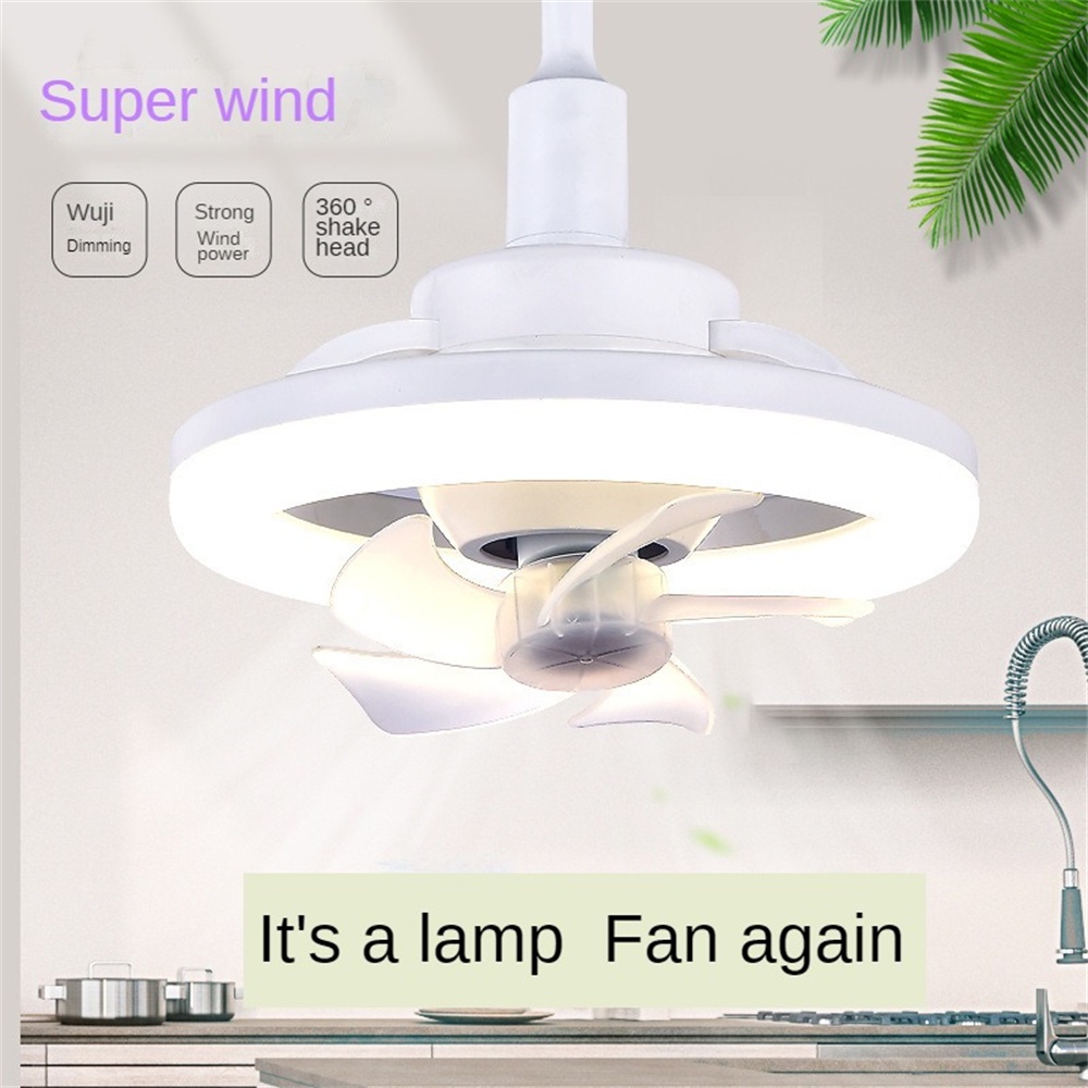 พร้อม 2 In 1 Led Mini Ceiling Fan With Smart Remote Control Ceiling Fan ...