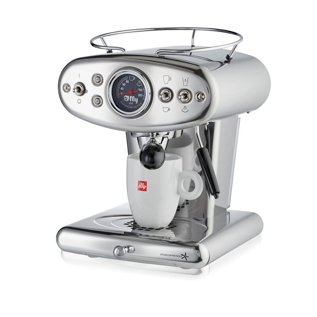 ILLY เครื่องชงกาแฟแคปซูล รุ่น X1 Anniversary 1935 สีสแตนเลส X1 IPSO ...