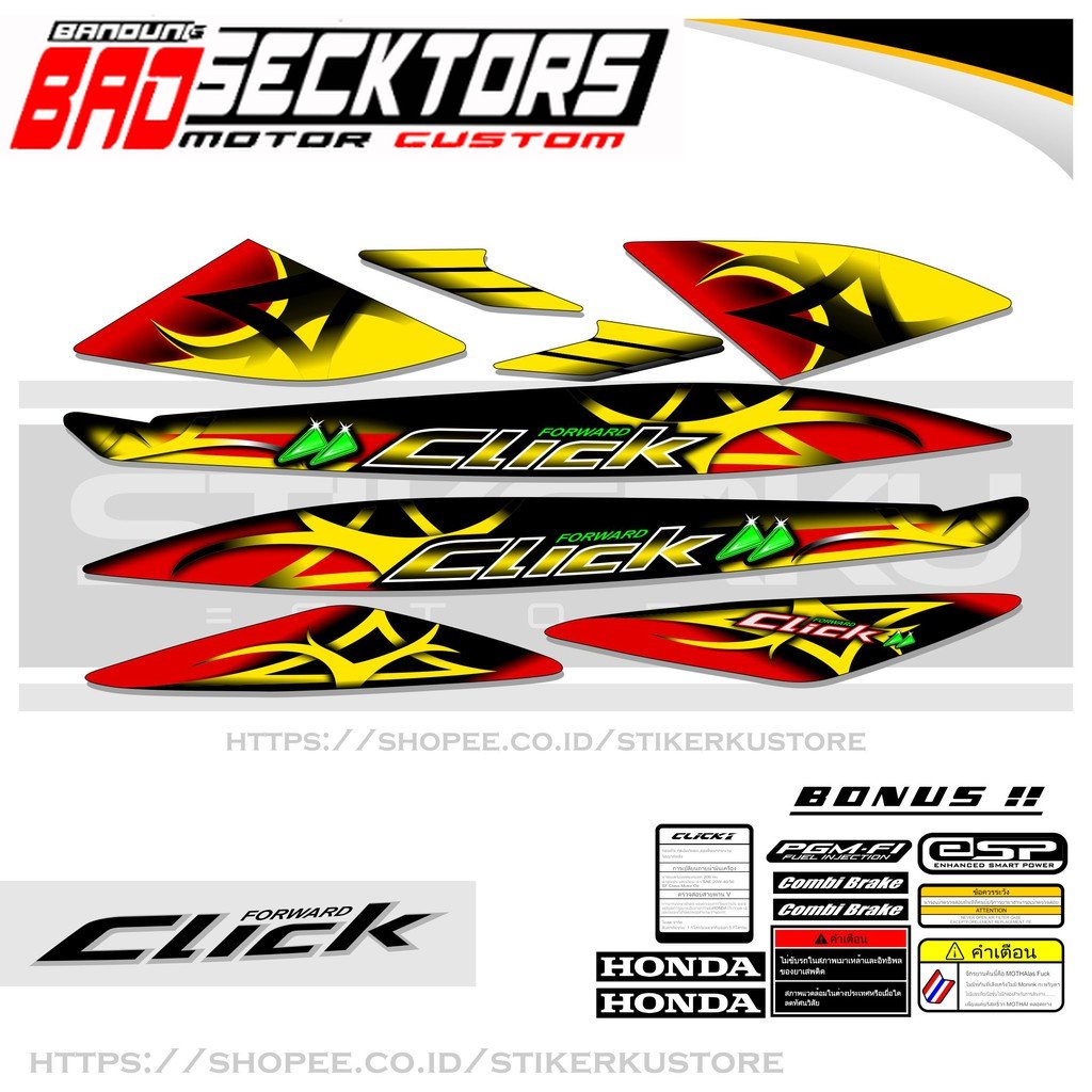 Vario 110 Karbu สติ๊กเกอร์ ถูกที่สุด พร้อมโปรโมชั่น ก.พ. 2025 | BigGo ...