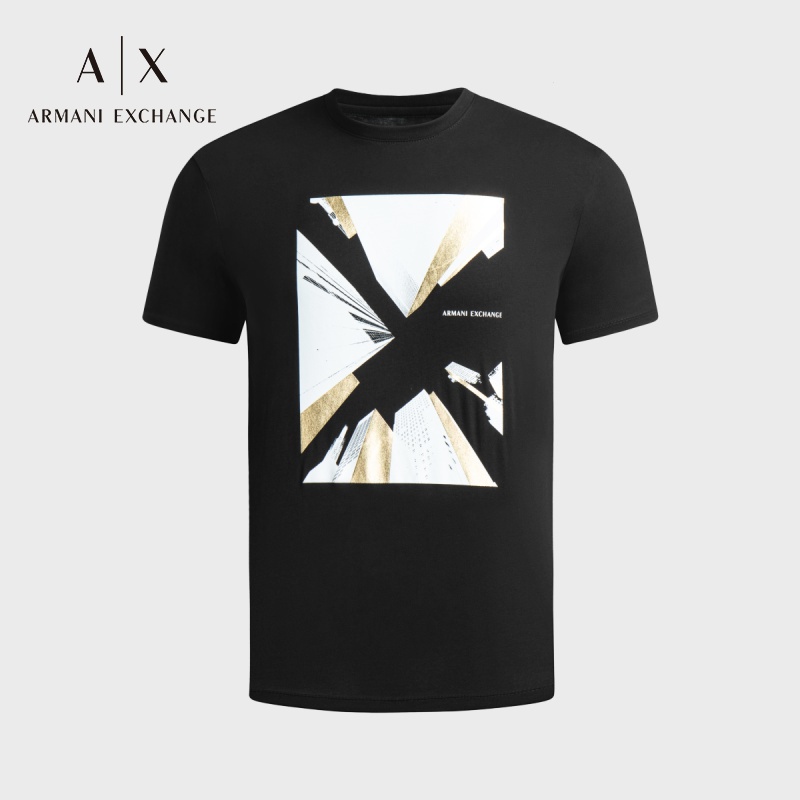Ax (label) เสื้อยืดคอกลม ผ้าฝ้าย ทรงหลวม สําหรับผู้ชาย - b8888.th ...