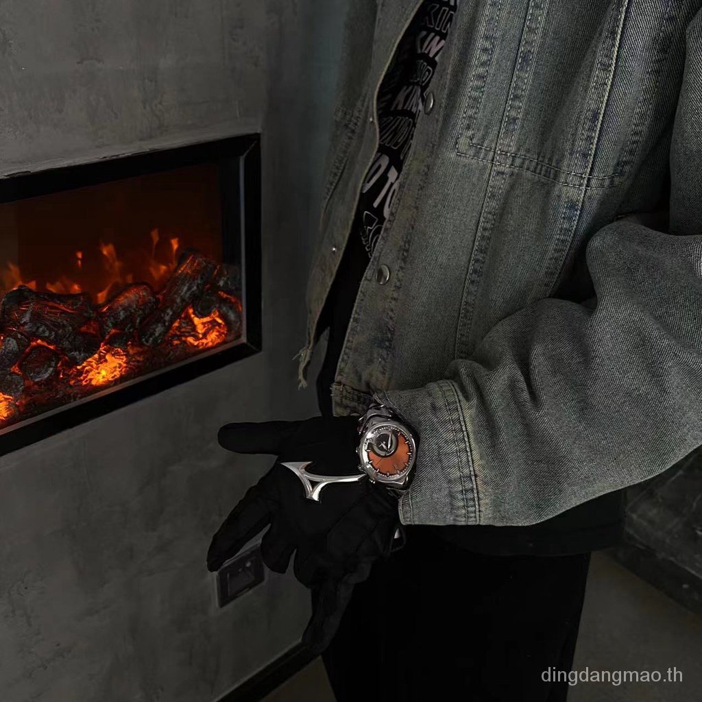 Tik Tok นาฬิกาข้อมือ ทรงกลม ไม่ใช้กลไก เหมาะกับการพกพาเดินทาง สําหรับ ...