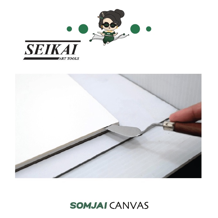 SEIKAI กระดาษสีน้ำ 300 แกรม อ.สุชาติ A2 - somjai_canvas - ThaiPick