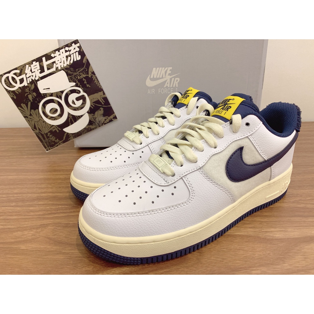 Nike AIR FORCE 1 AF1 รองเท้าลําลอง พื้นครีม สีขาว สีฟ้า สําหรับผู้ชาย ...