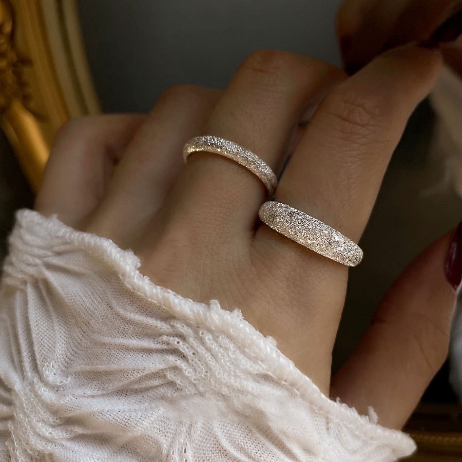 แหวนเงินแท้ S925 ประดับเพชร รูปกาแล็กซี่ และดวงดาว แบบกระพริบ สําหรับผู้หญิง - lidayao2.th ...