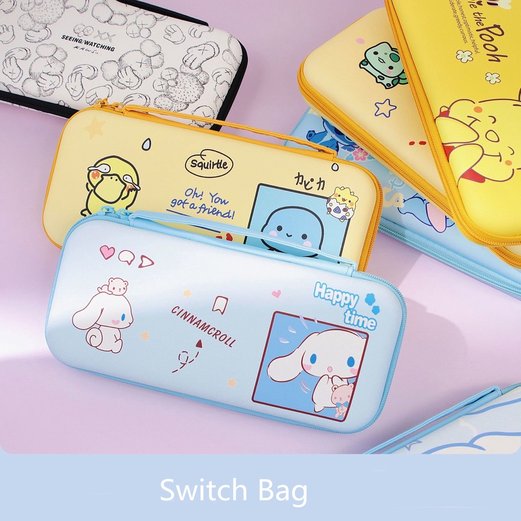 เคสกระเป๋าถือ ลายการ์ตูน Cinnamoroll Pikachu Nintendo Switch OLED กัน ...