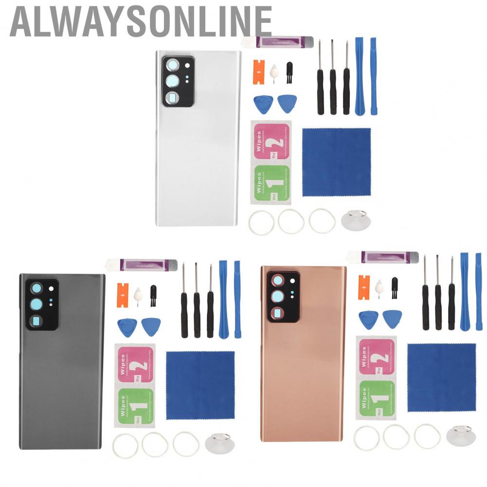 Alwaysonline Phone Rear Panel Glass Pre Installed Lens Glass Phone Rear ...