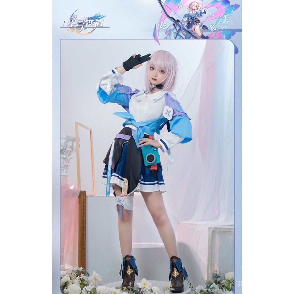 New product Manying Luo collapses Star Sky railway cos March 7th womens clothing cosplay ...