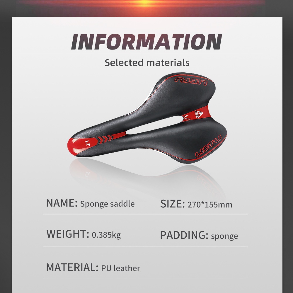 X-tiger เบาะฟองน้ํา PU กันน้ํา อุปกรณ์เสริม สําหรับรถจักรยาน MTB ...