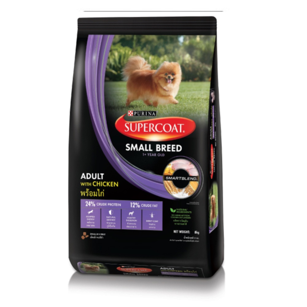 เลือกรสชาติได้ Supercoat อาหารสุนัข 8-10 กก. x2 - nestle_purina ...