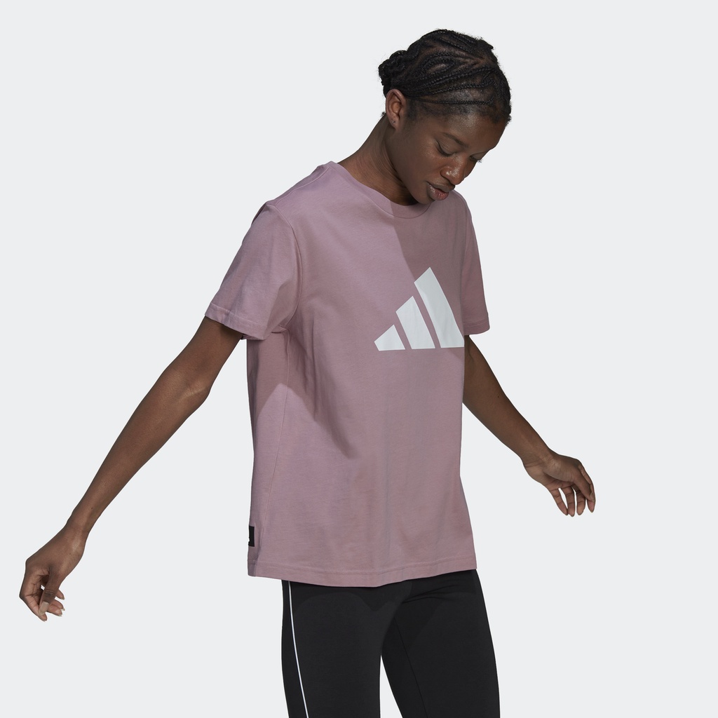 adidas ไลฟ์สไตล์ เสื้อยืด adidas Sportswear Future Icons ผู้หญิง สีม่วง ...