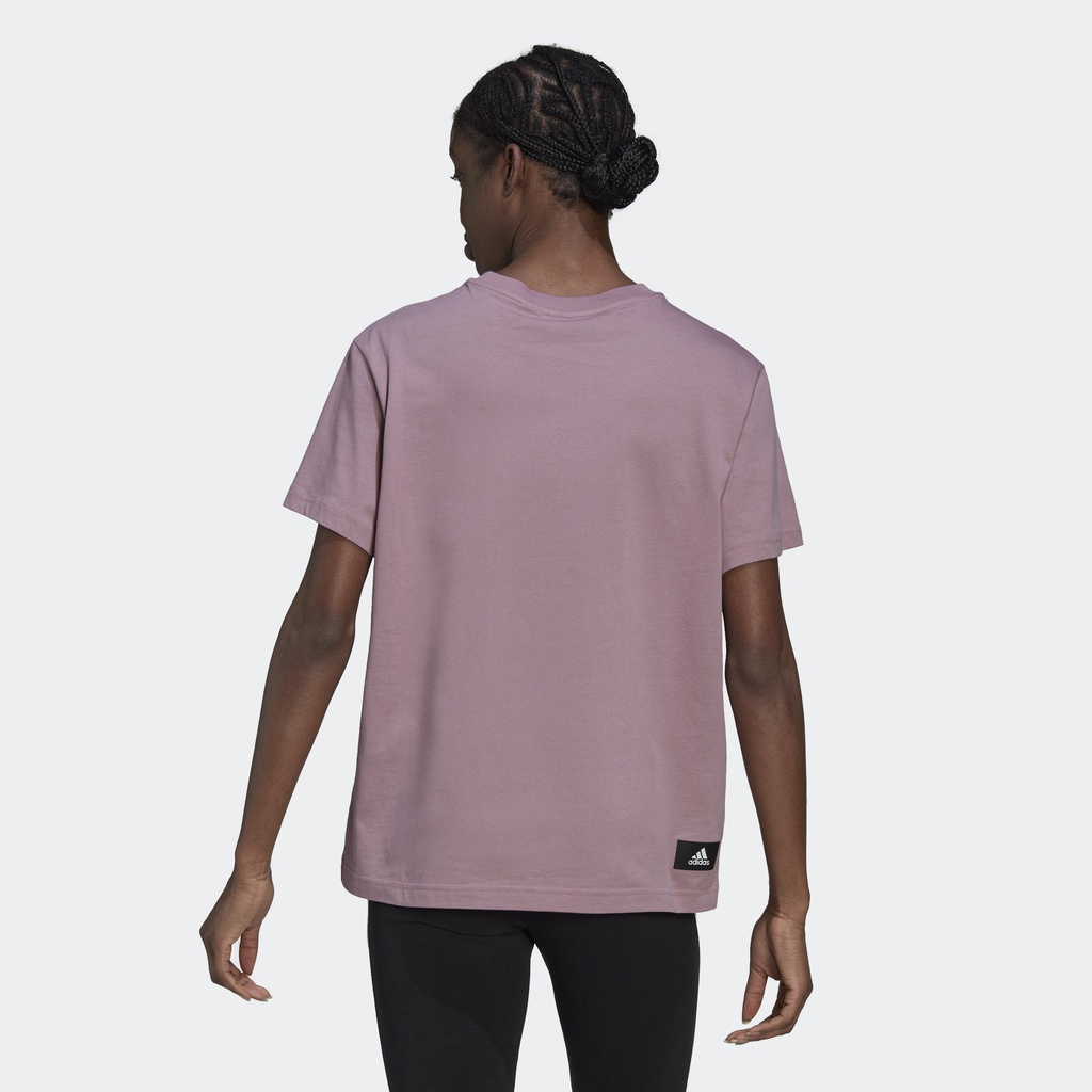 adidas ไลฟ์สไตล์ เสื้อยืด adidas Sportswear Future Icons ผู้หญิง สีม่วง ...