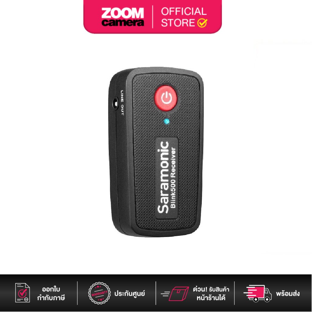 Saramonic Blink 500 RX Dual-Channel Camera-Mount Digital Wireless ...