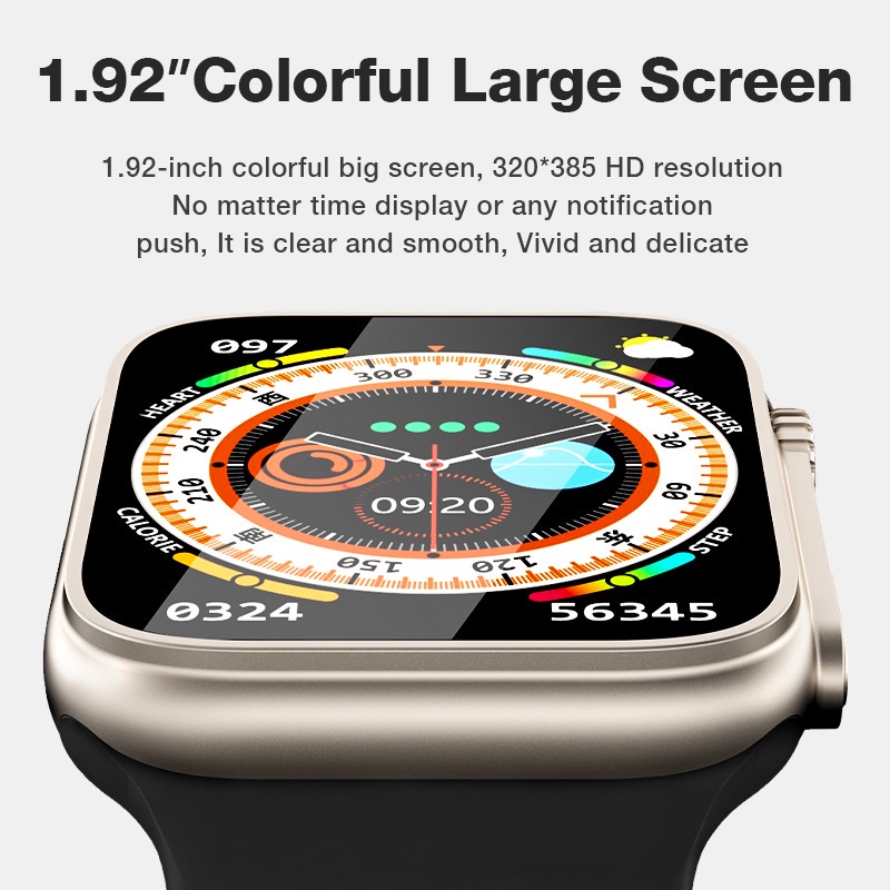 EYD TW8 Ultra Smartwatch Waterproof สมาร์ทวอทช์ สนับสนุนการว่ายน้ํา ...