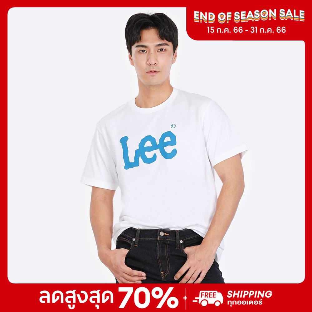 LEE เสื้อยืดแขนสั้นผู้ชาย คอลเลคชั่น Summer Chill ทรง REGULAR รุ่น LE S323MTSSN82 สีเขียว ลี ...