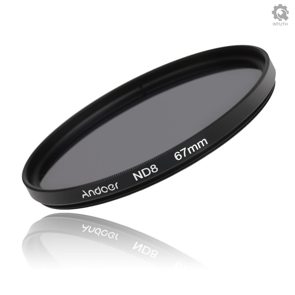 intu Andoer ชุดฟิลเตอร์ UVCPLFLDND(ND2 ND4 ND8) 67 มม. สําหรับกล้อง ...