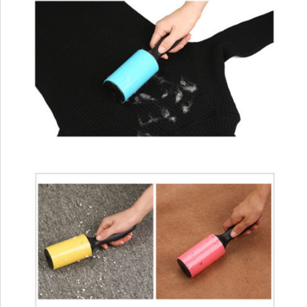 fstth1 PC Reusable Washable Lint Roller Sticky Silicone Dust Wiper ...
