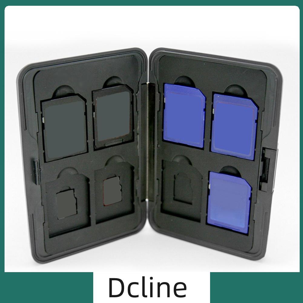Dcline.th กล่องเคสพลาสติก สําหรับใส่จัดเก็บการ์ดหน่วยความจํา Micro SD ...