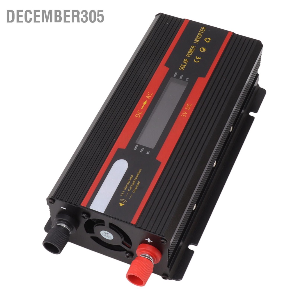 December305 1000W Power Inverter Universal Dual Voltage 12V 24V220V Car ...