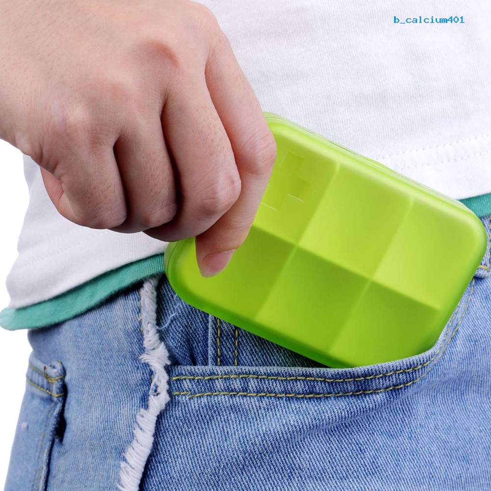 Calcix กล่องเก็บยา 6 ช่อง แบบพกพา กันชื้น สําหรับเดินทาง - b_calcium401 ...