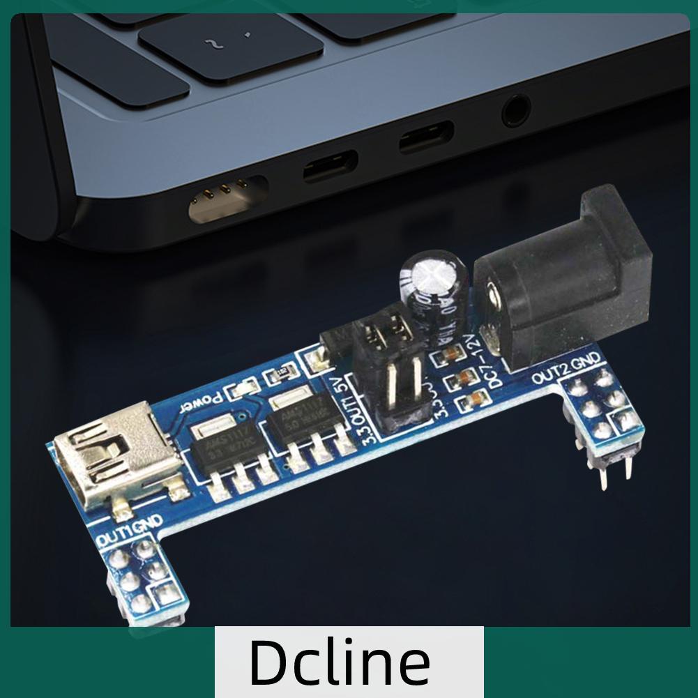Dcline.th บอร์ดโมดูลพาวเวอร์ซัพพลาย 5V 3.3V สําหรับเบรดบอร์ด MB102 ...