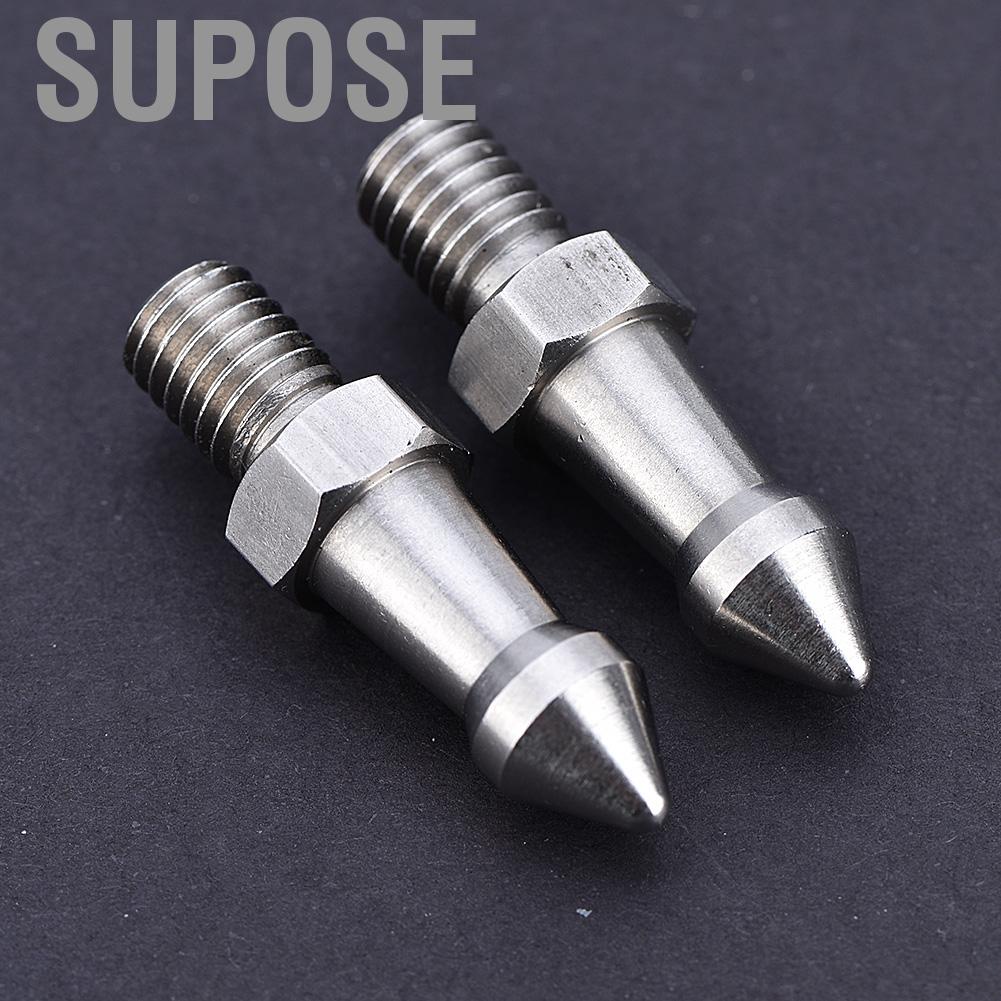 Supose M8 Screw Thread Camera Tripod Monopod Studs Cone Spikes Silver ...