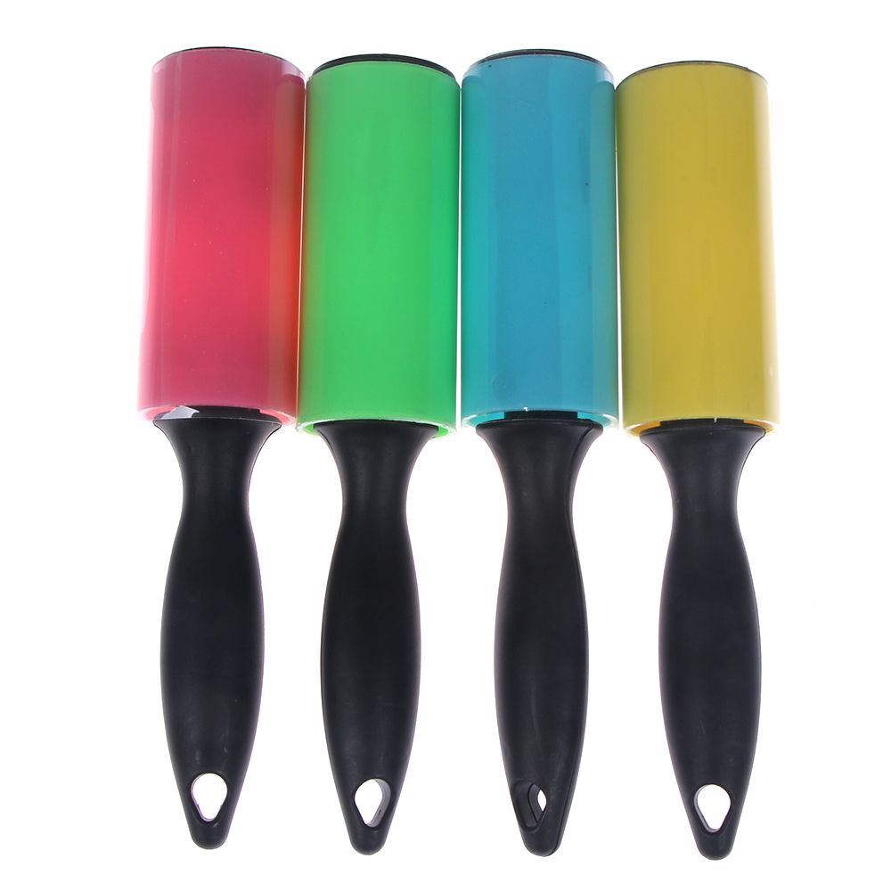 fstth1 PC Reusable Washable Lint Roller Sticky Silicone Dust Wiper ...