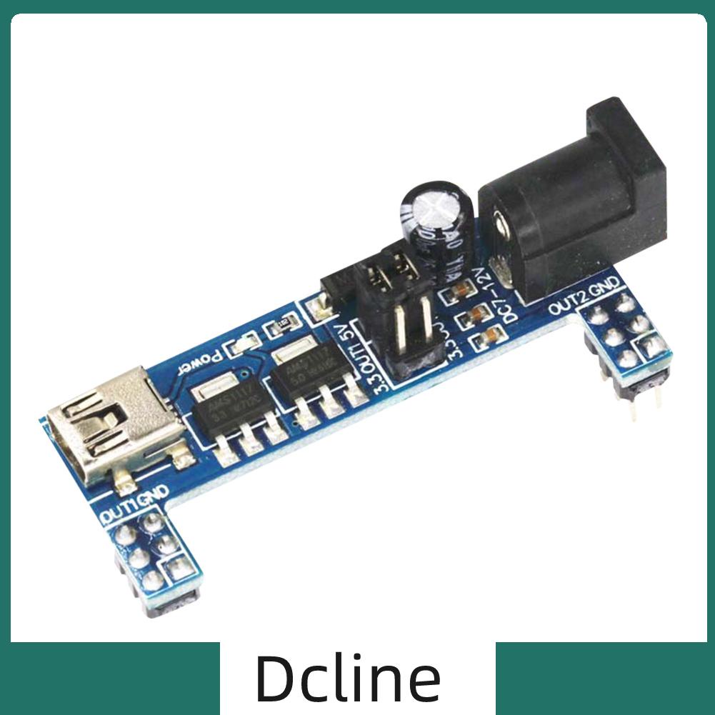 Dcline.th บอร์ดโมดูลพาวเวอร์ซัพพลาย 5V 3.3V สําหรับเบรดบอร์ด MB102 ...