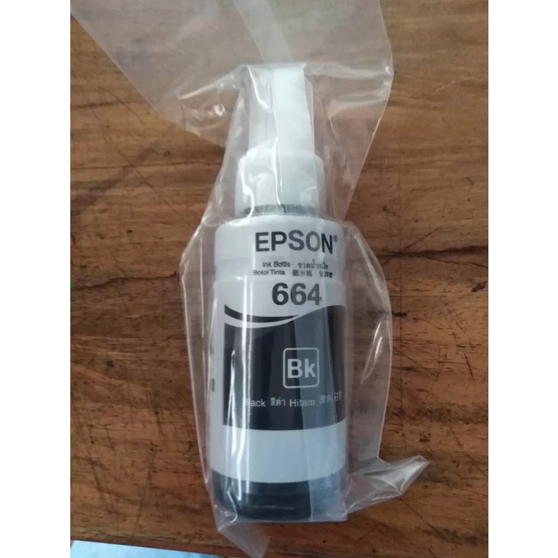 หมึกเติมgenuine Epson รุ่น 664 T664 L100 L120 L200 L210 L220 L360 L365 L565 L1300สามารถออกใเสร็จ ...