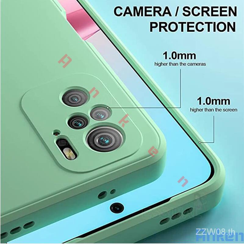 สําหรับ Samsung Galaxy S10 S9 S9 Plus S8 S8 Plus หรูหรา สี่เหลี่ยม ซิลิโคนเหลว เคสกันกระแทก ฝา ...